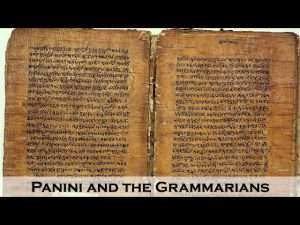 PANINI – The Sanskrit grammarian - Samachar Just Click